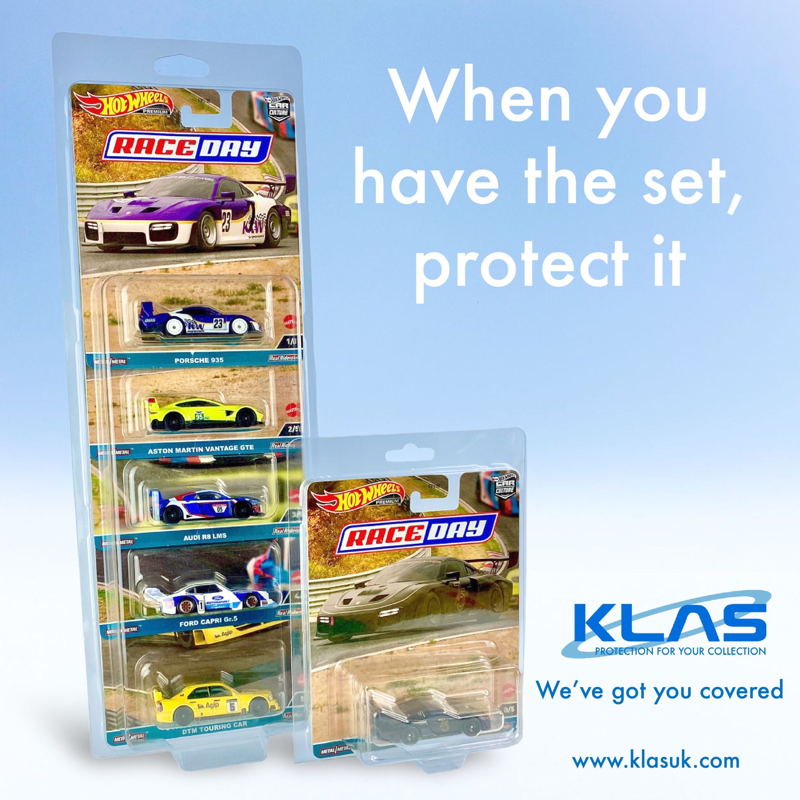 KLAS Car Keepers - "5er" Protective Cases